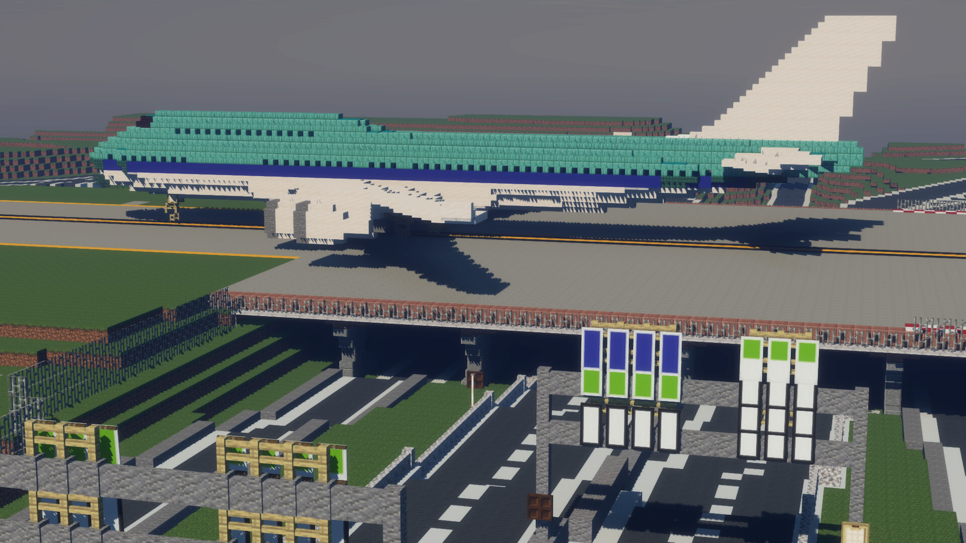 747-400 KLM [1:1] Minecraft Map