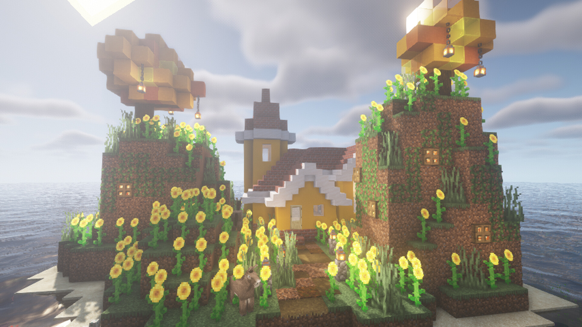 sunrise island (1.16.5 home) Minecraft Map