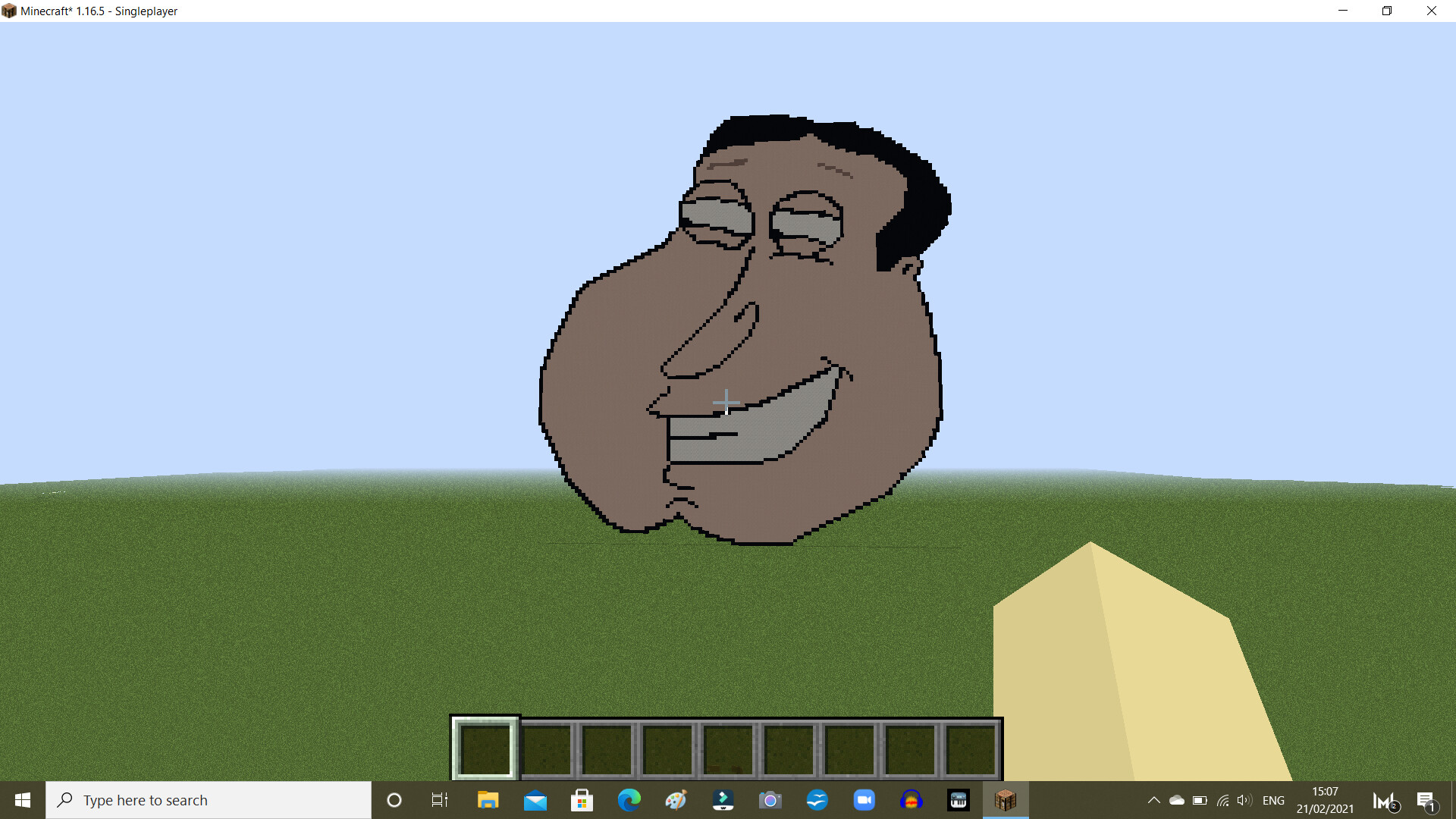 Quagrmire (Family guy) Minecraft pixel art Minecraft Map