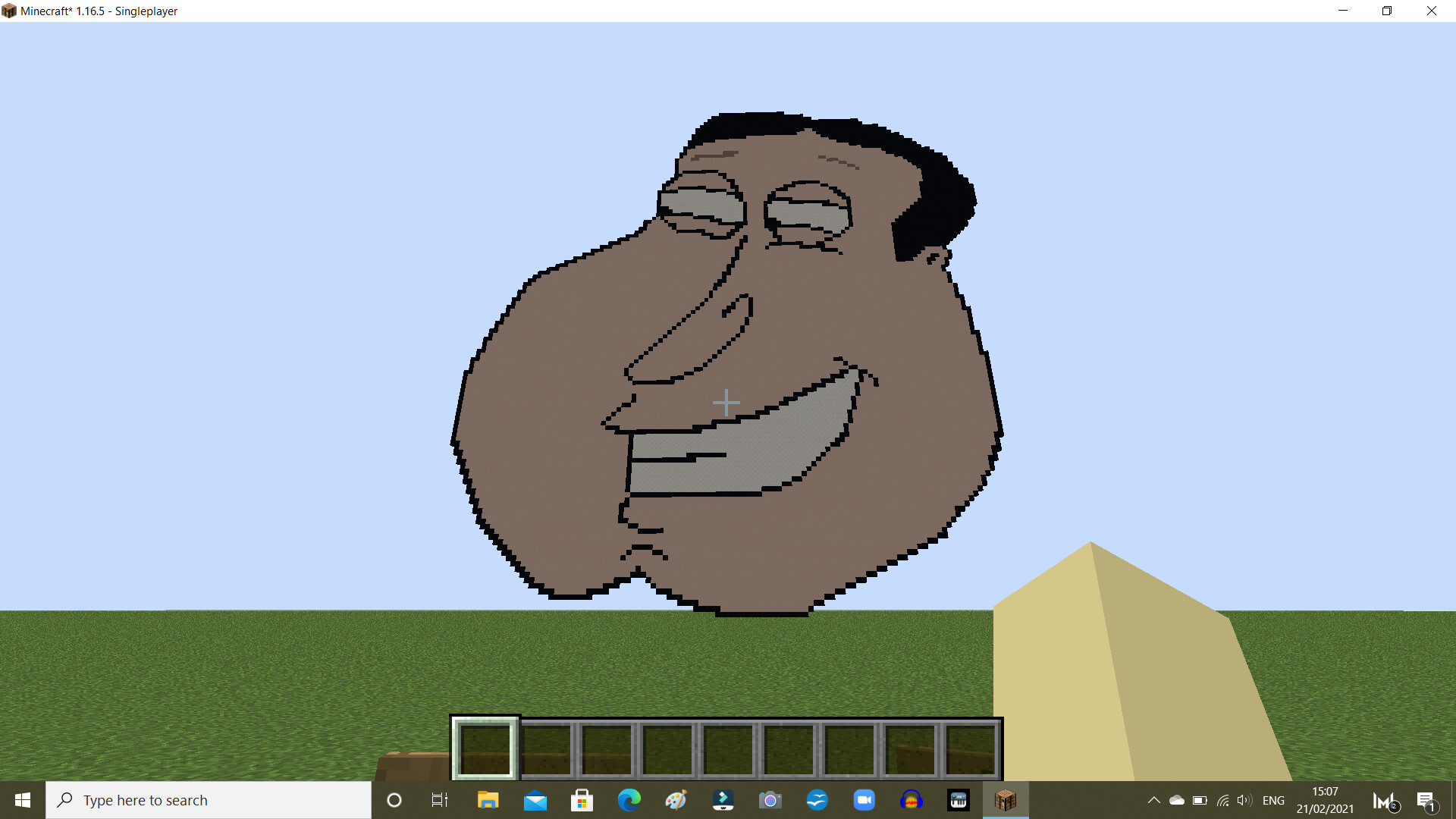 Quagrmire (Family guy) Minecraft pixel art Minecraft Map