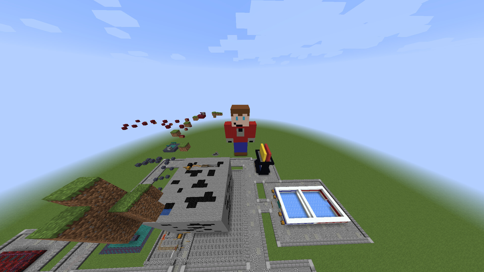 CraftWorld Minecraft Map