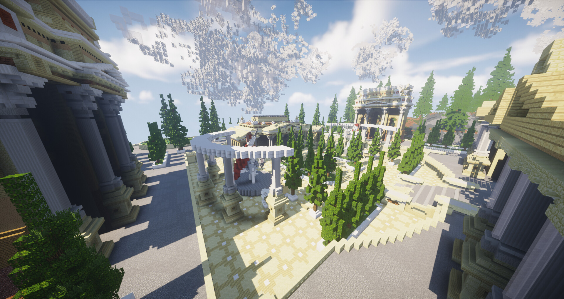 Roman Empire Hub [600x600] | 1.8+ Minecraft Map