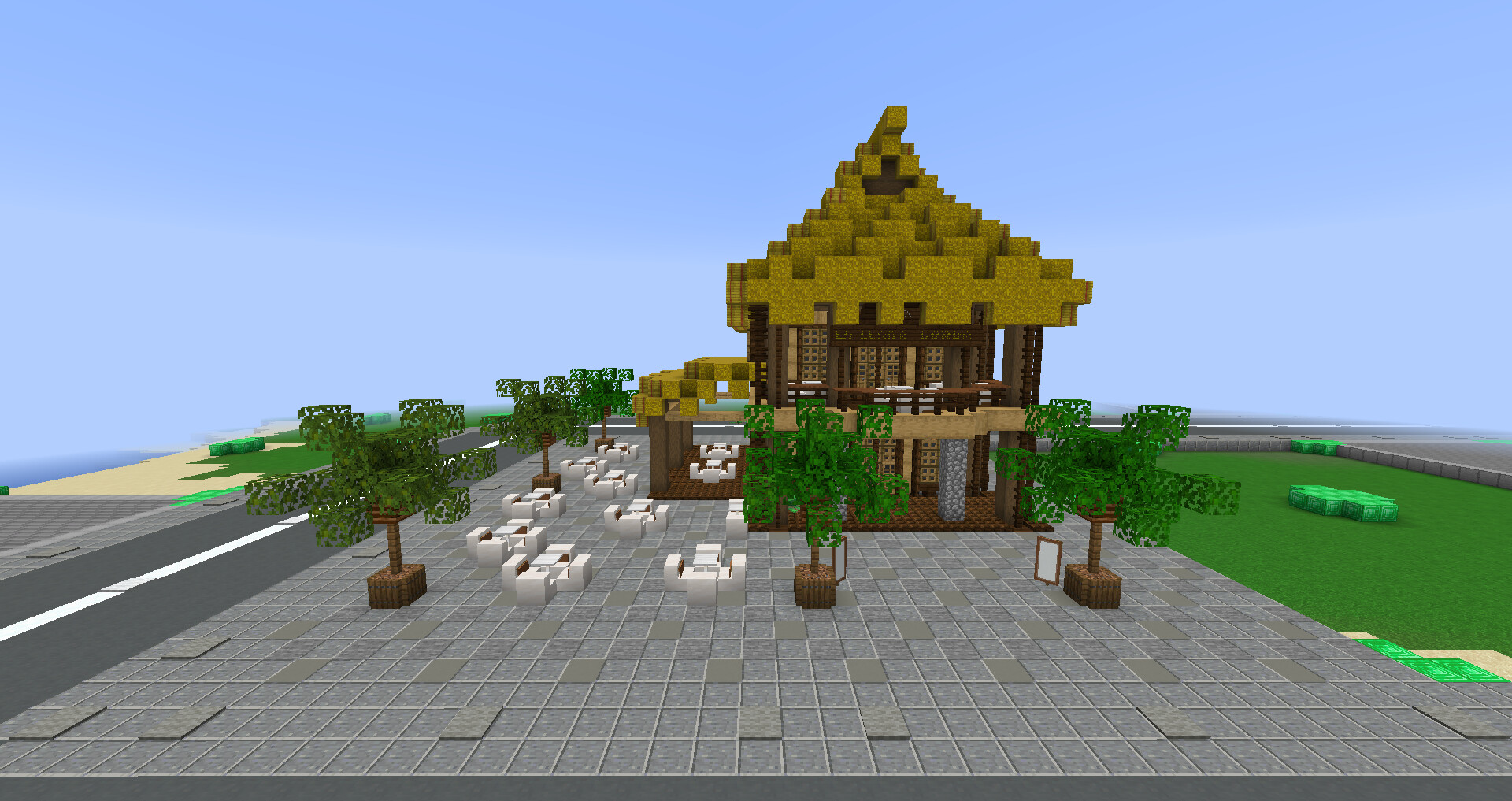 Tropico 5 Restaurant Minecraft Map