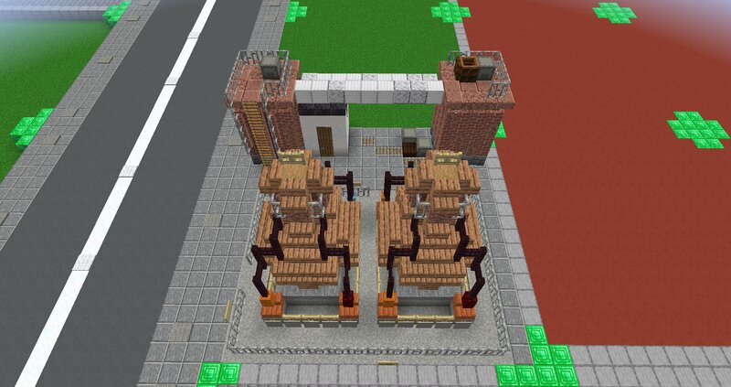 Tropico 6 Electric Substation Minecraft Map