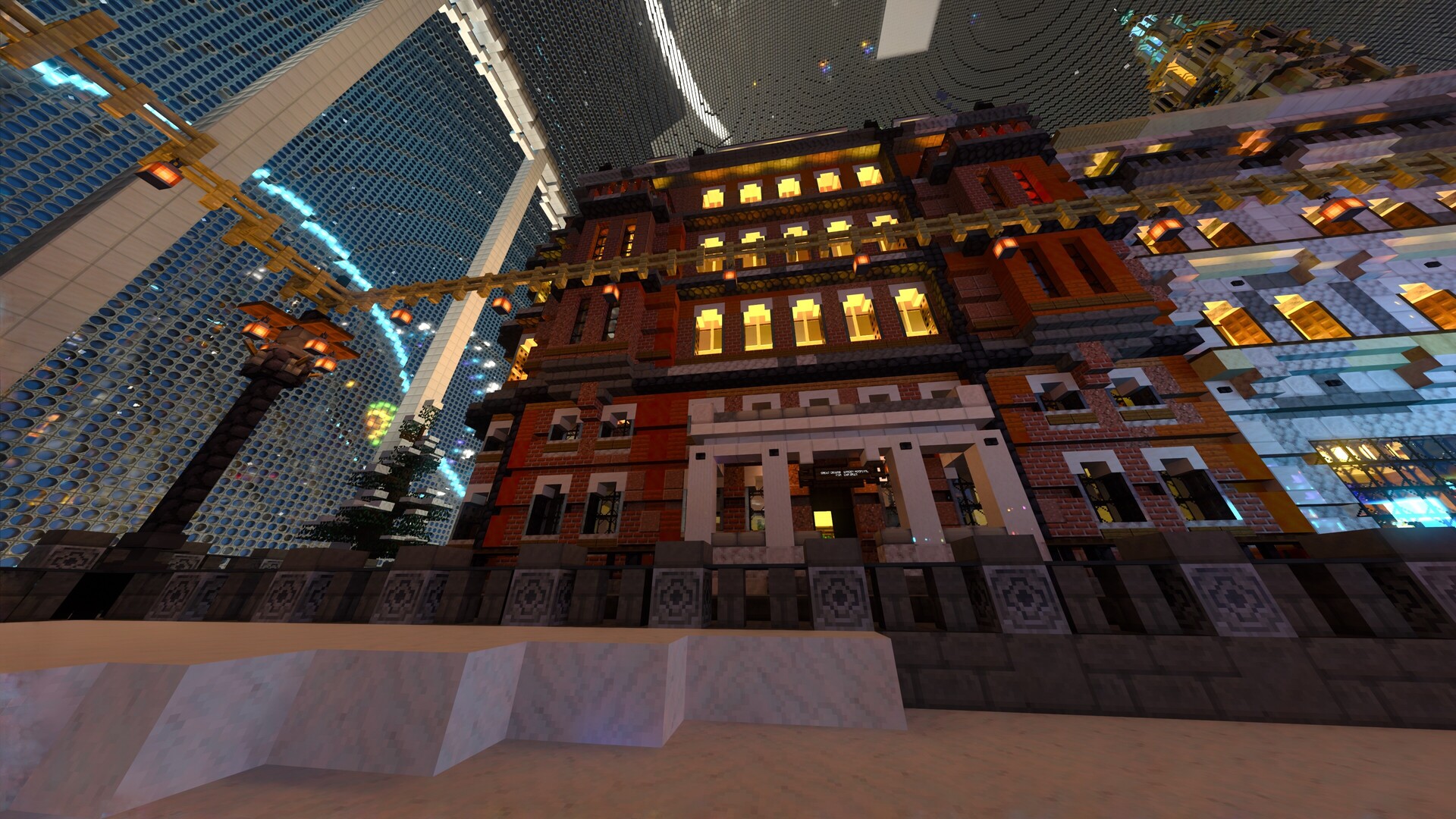 NVIDIA RTX Winter World Minecraft Map