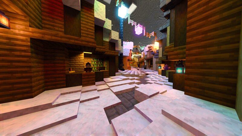 NVIDIA RTX Winter World Minecraft Map