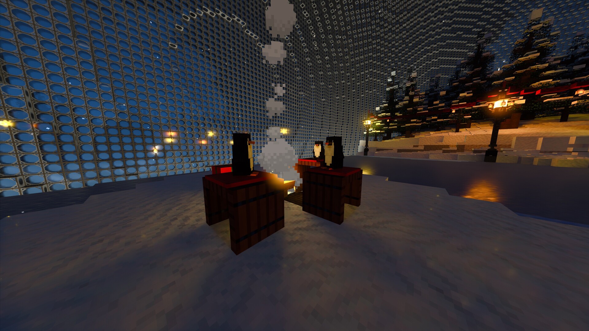 NVIDIA RTX Winter World Minecraft Map