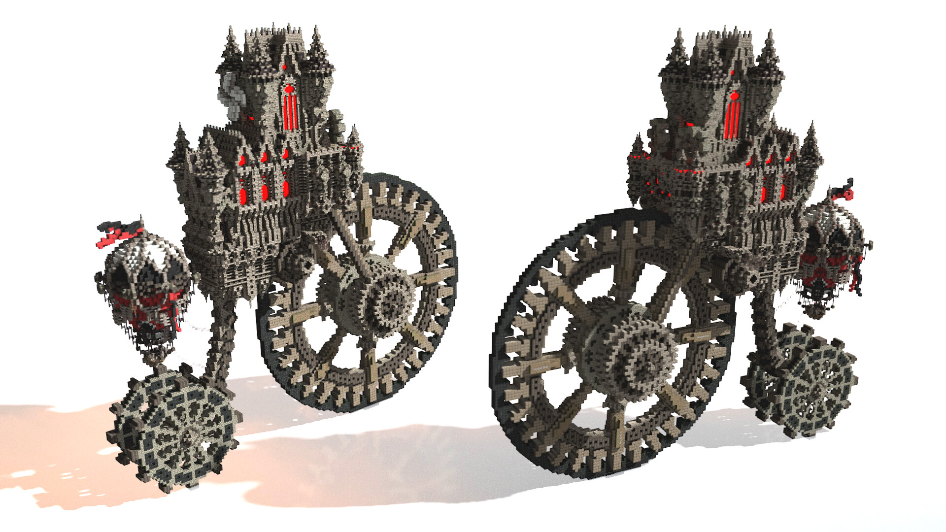 The Necropolis - Steampunk Mortal Engines Design Minecraft Map