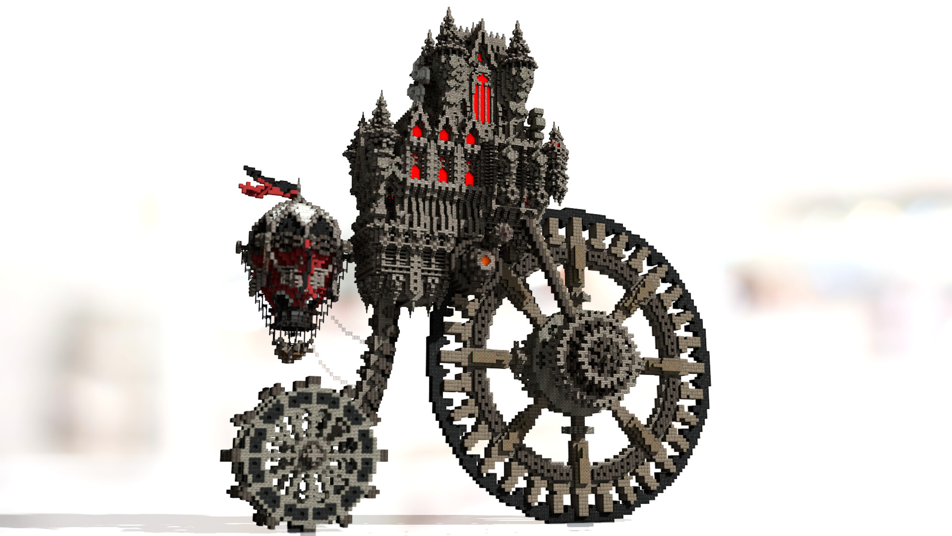 The Necropolis - Steampunk Mortal Engines Design Minecraft Map