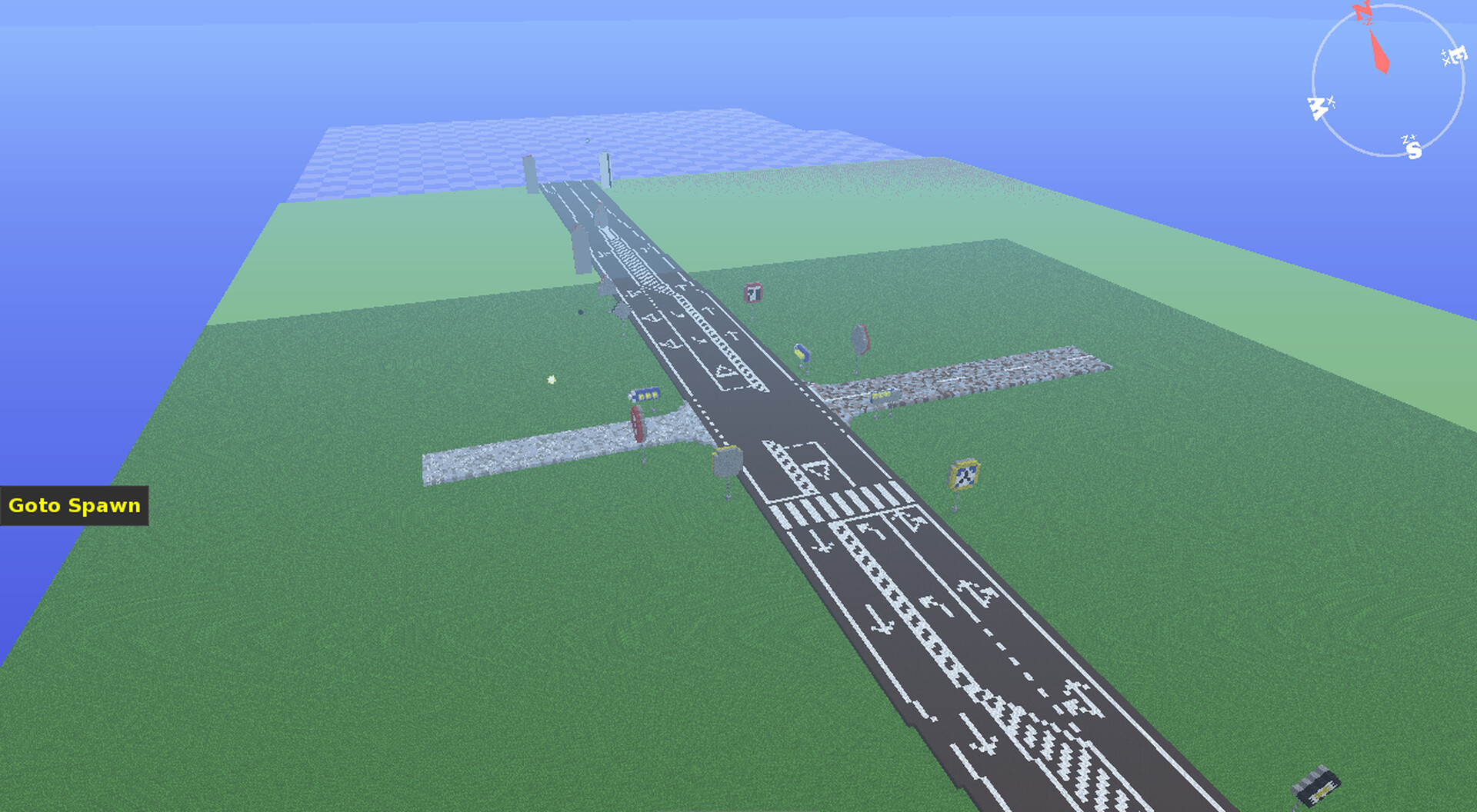 Public Roads Intersection REALISTIC MADE by Anderbest Minecraft Map