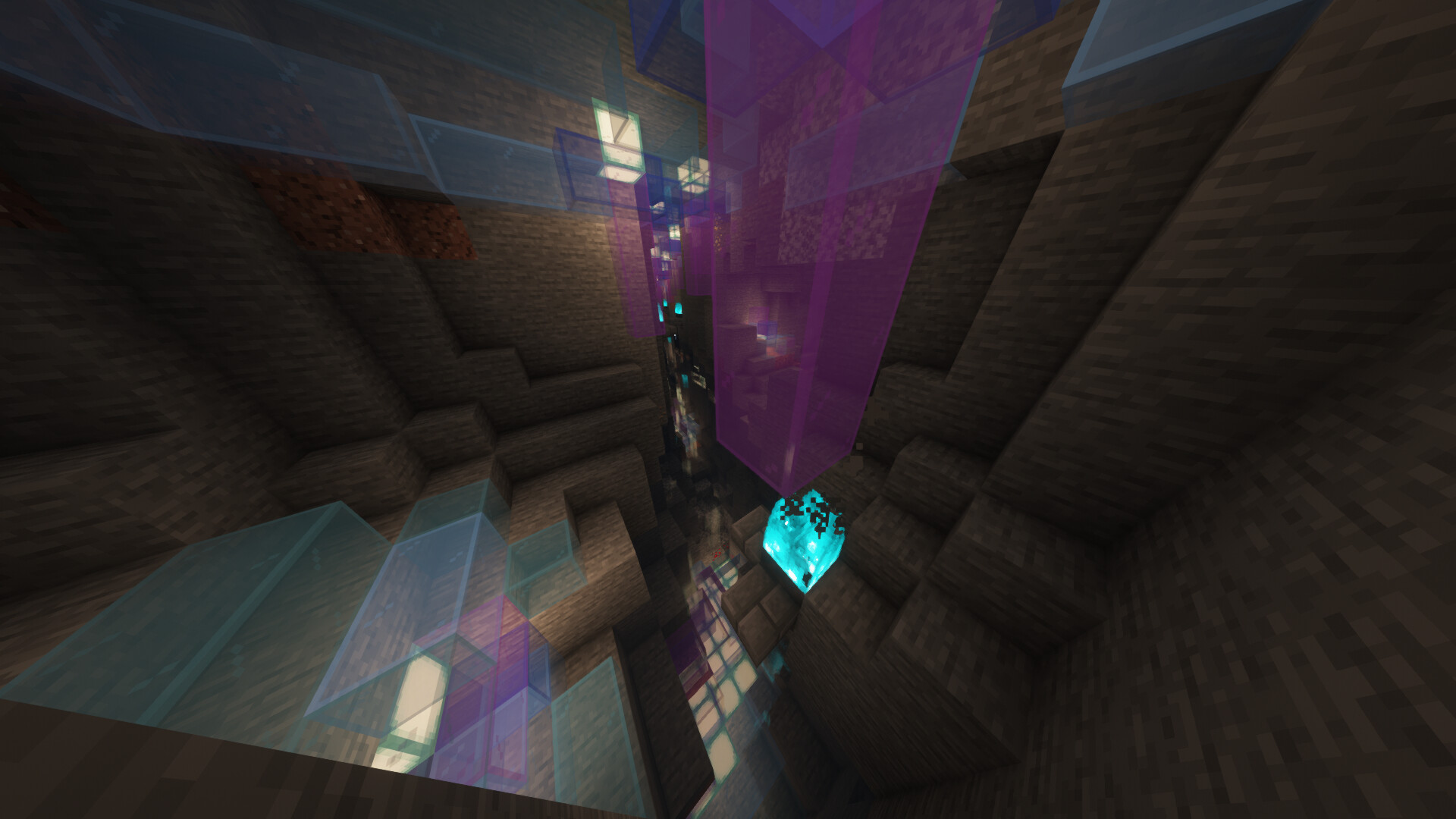 Dark Water Fall Tower Minecraft Map