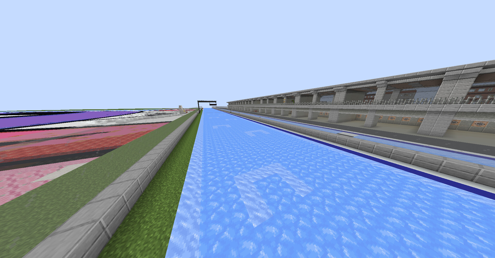 F1 Sochi Ice Boat Racing track (1.17.1) Minecraft Map