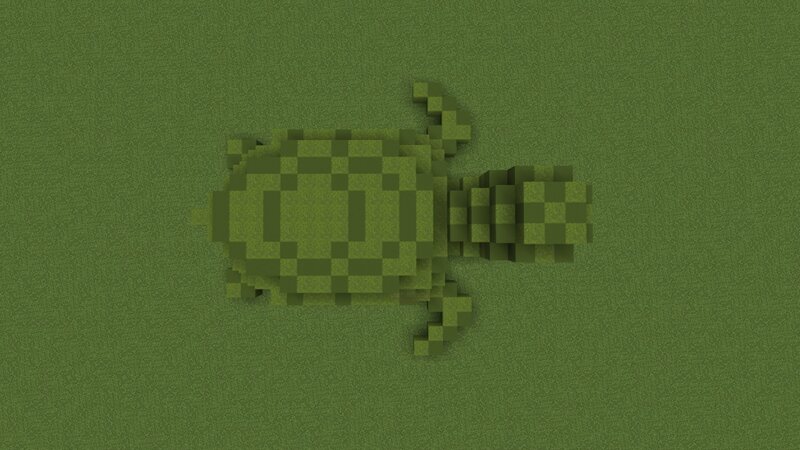 A Turtle!! Minecraft Map