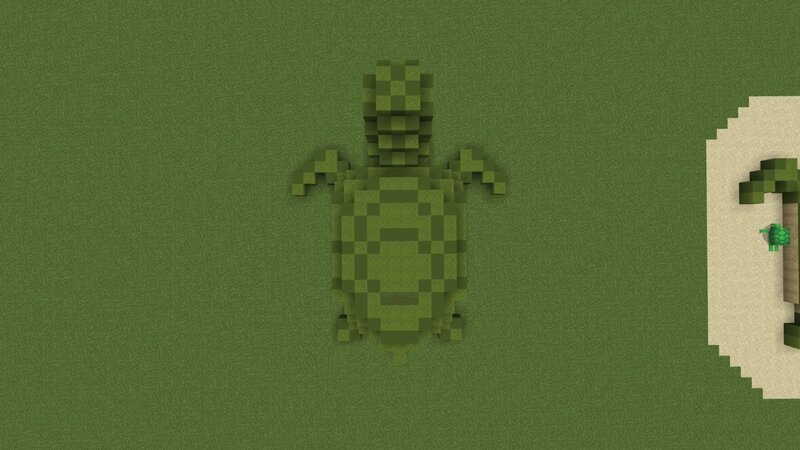 A Turtle!! Minecraft Map