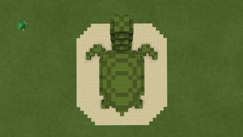 A Turtle!! Minecraft Map