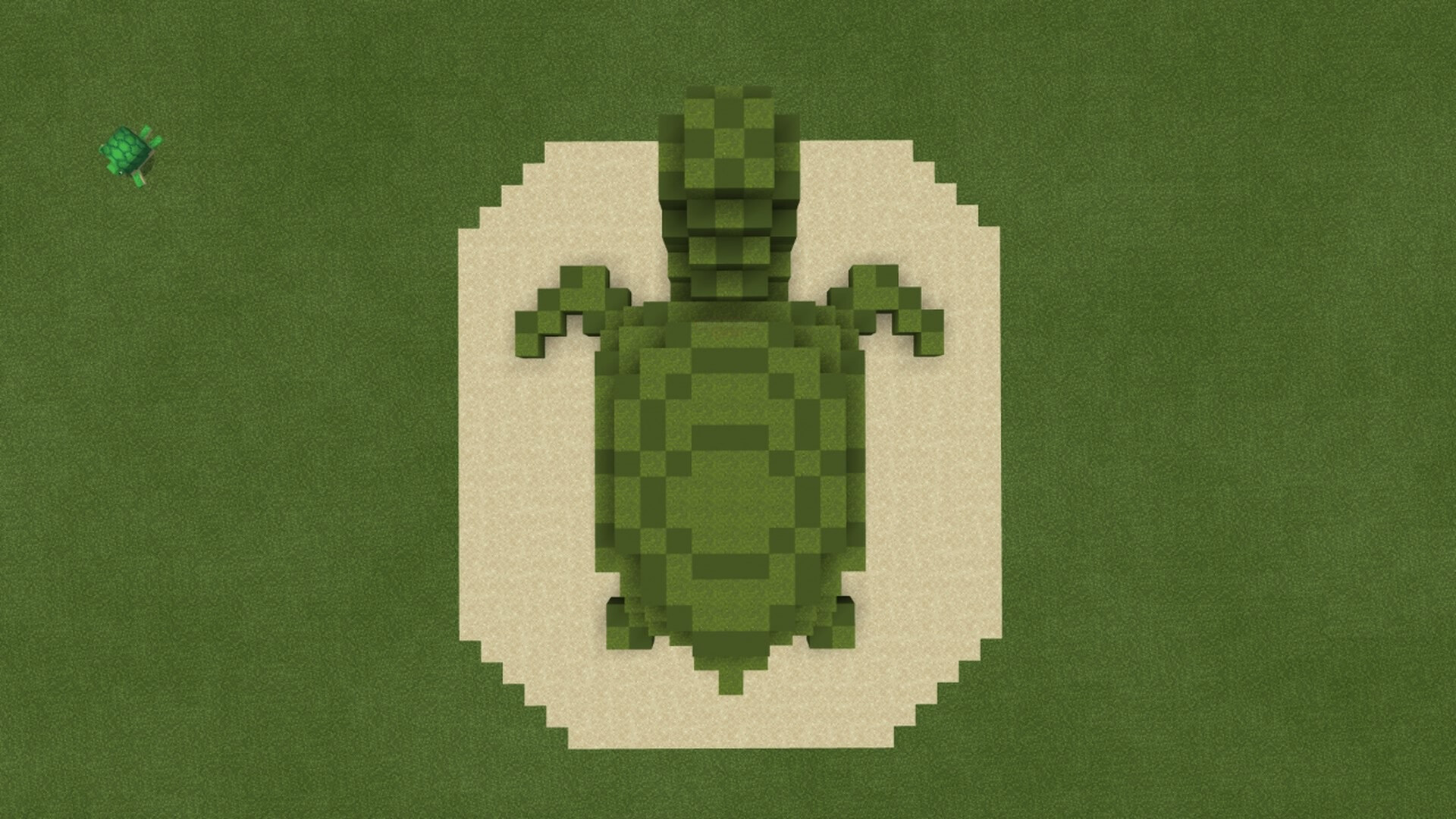 A Turtle!! Minecraft Map