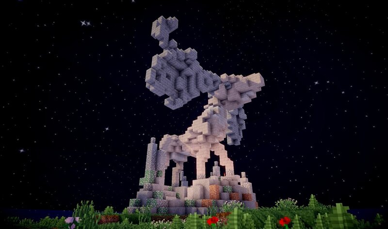 Moose Statue Minecraft Map