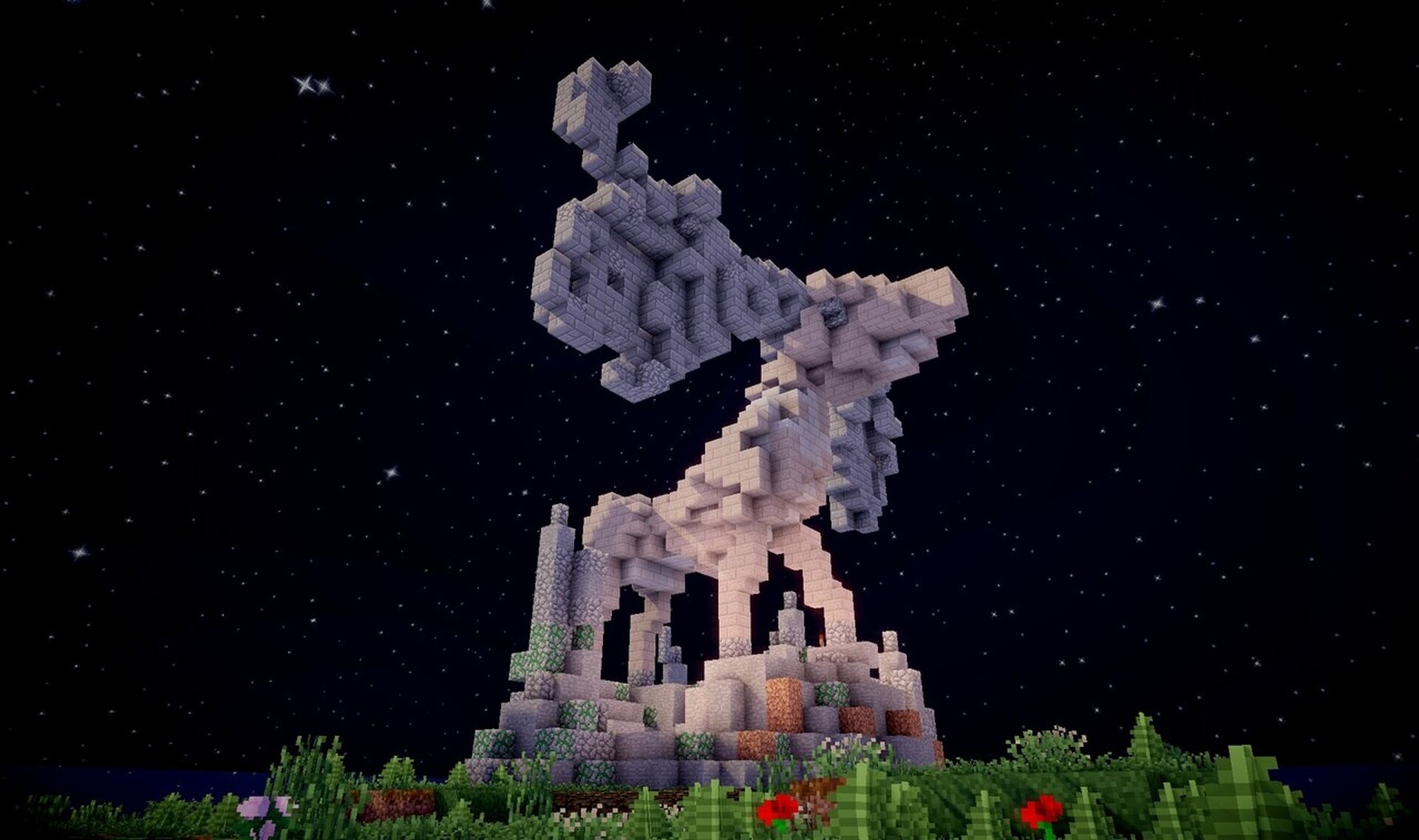 Moose Statue Minecraft Map