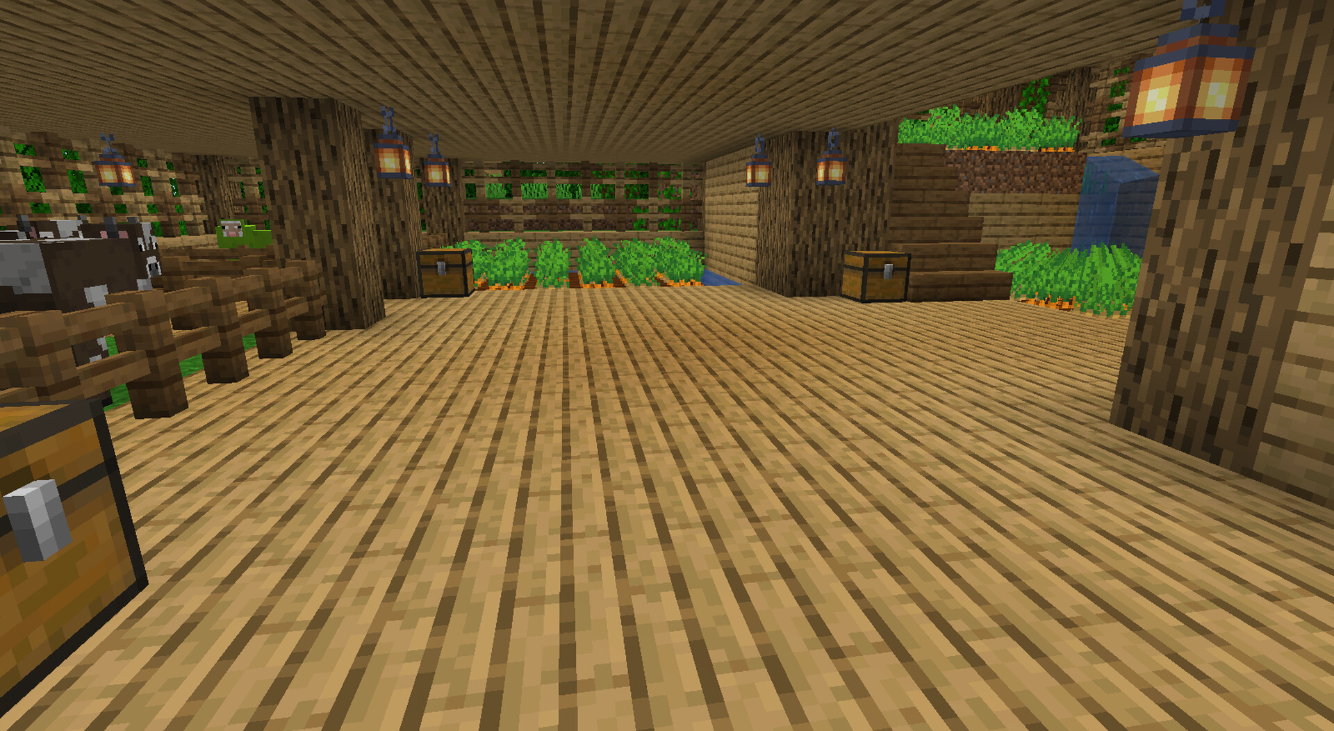 Jungle wood house Minecraft Map