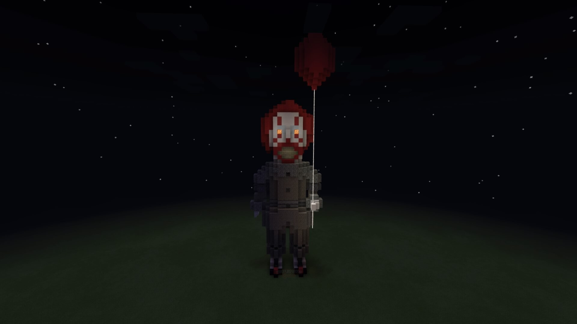 A Pennywise Statue! Minecraft Map