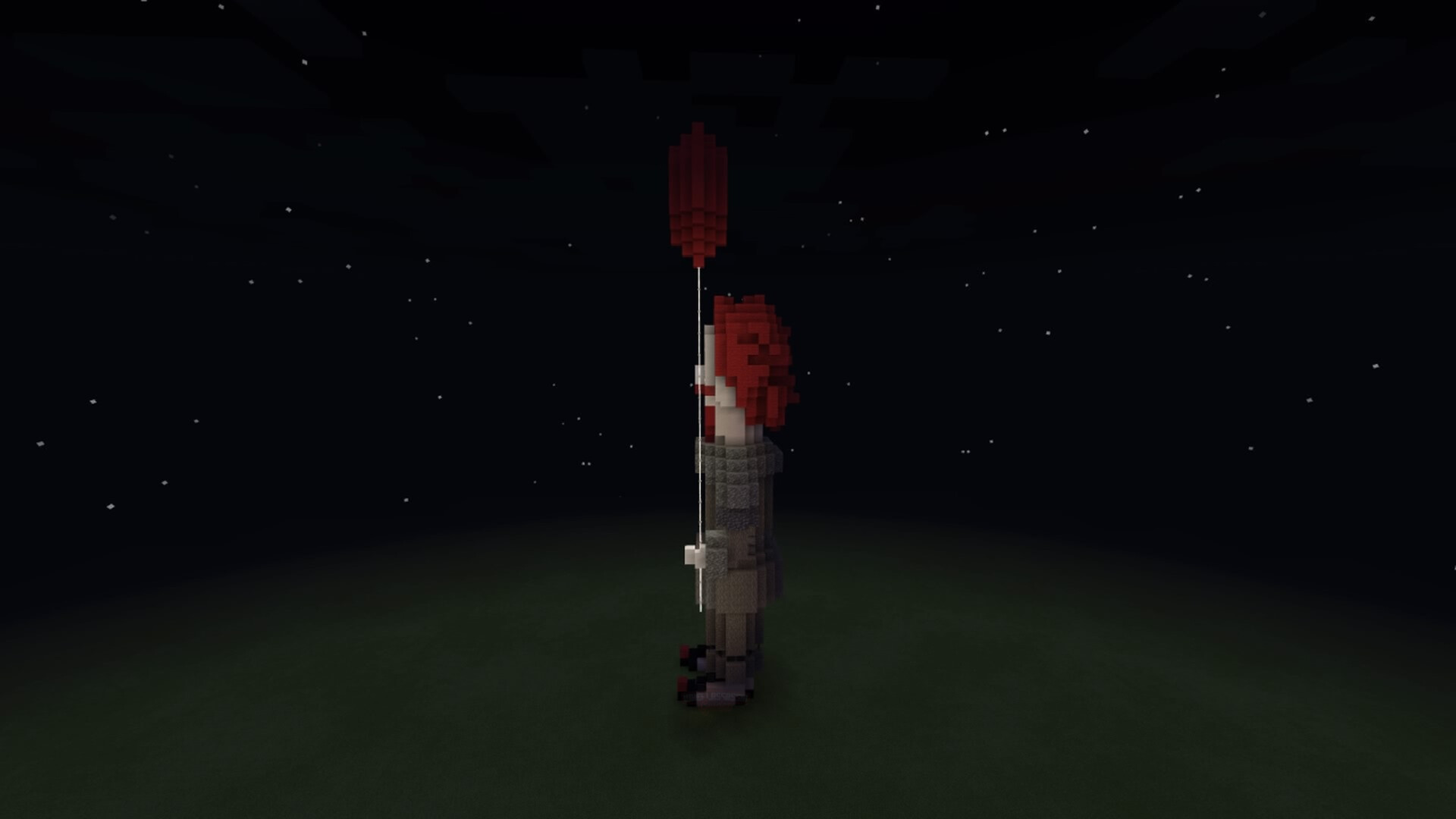 A Pennywise Statue! Minecraft Map