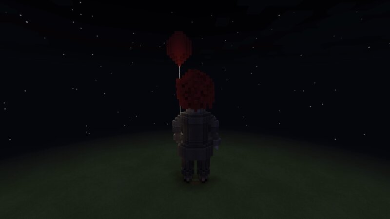 A Pennywise Statue! Minecraft Map