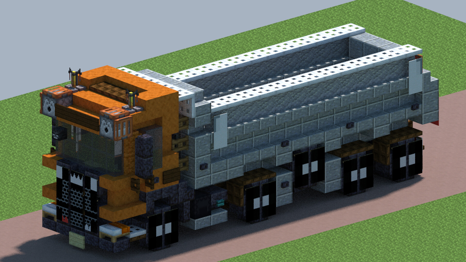 Scania R520 XT tipper [With Download] Minecraft Map