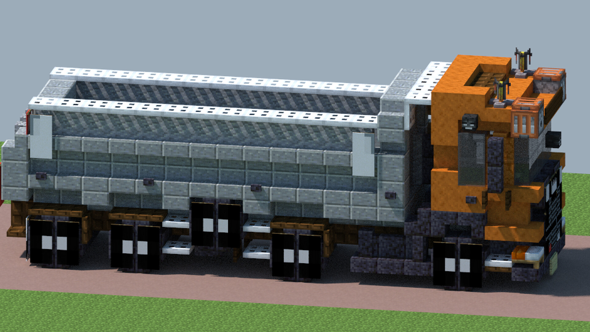 Scania R520 XT tipper [With Download] Minecraft Map