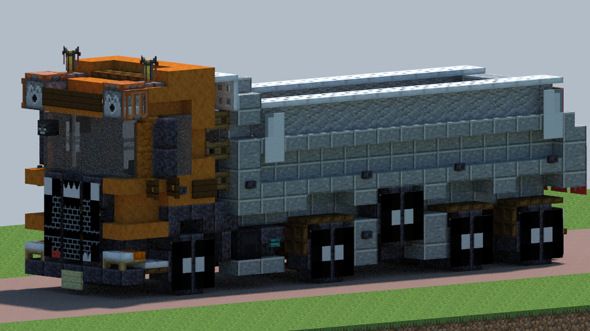 Scania R520 XT tipper [With Download] Minecraft Map