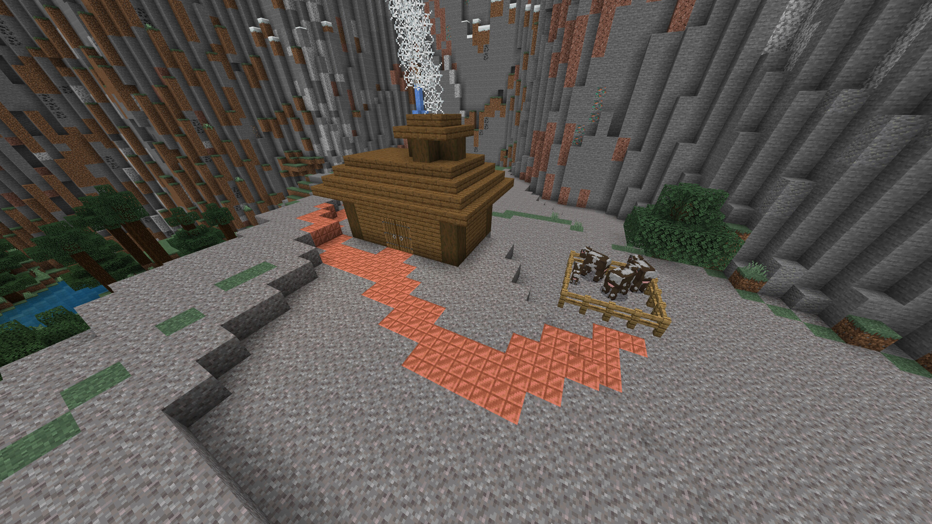 Winter house (mcworld) Minecraft Map