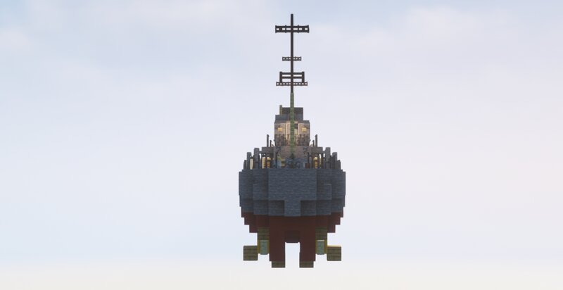 1:1 Scale Kamikaze Class Destroyer IJN Harukaze Minecraft Map