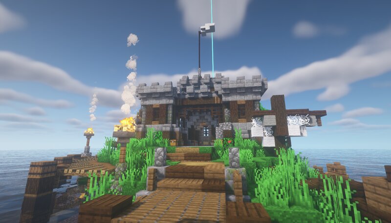 Dwarven Inspired Stronghold Dungeon Minecraft Map