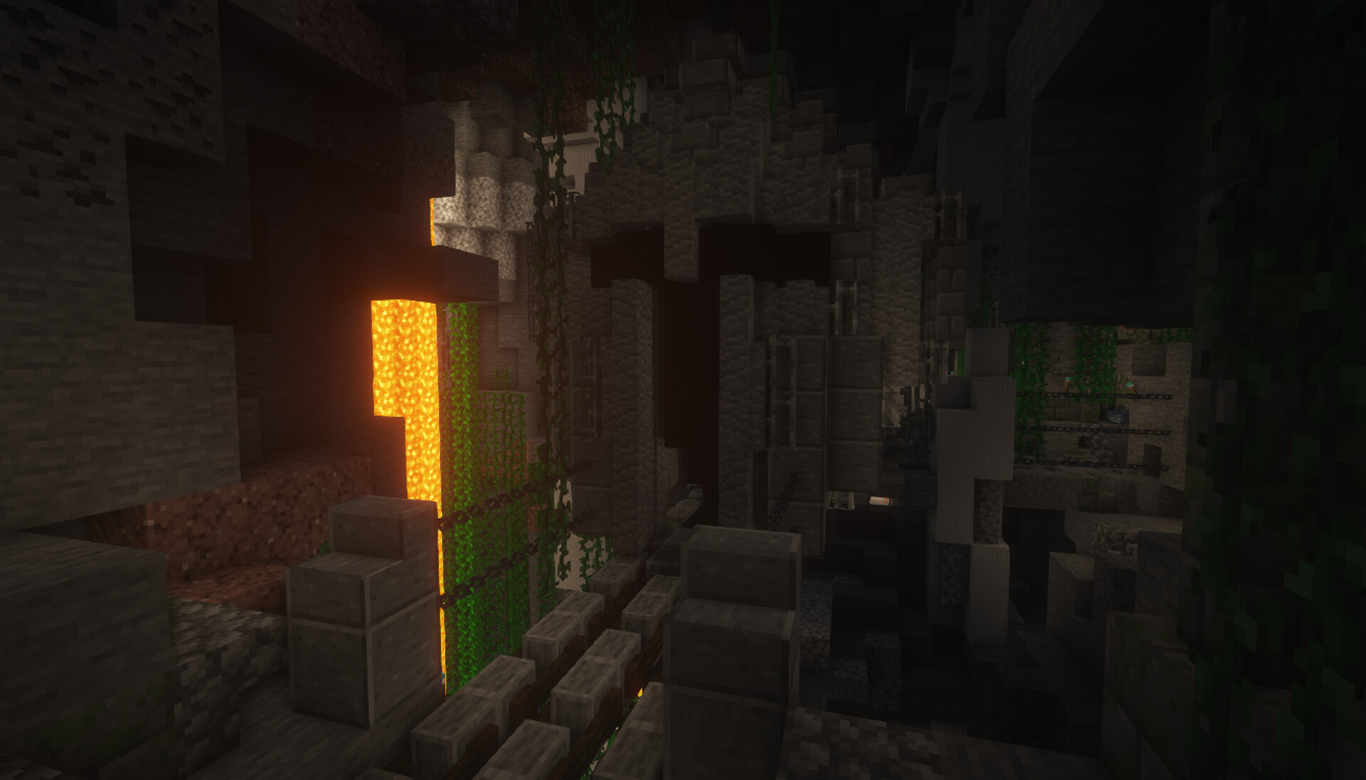 Dwarven Inspired Stronghold Dungeon Minecraft Map