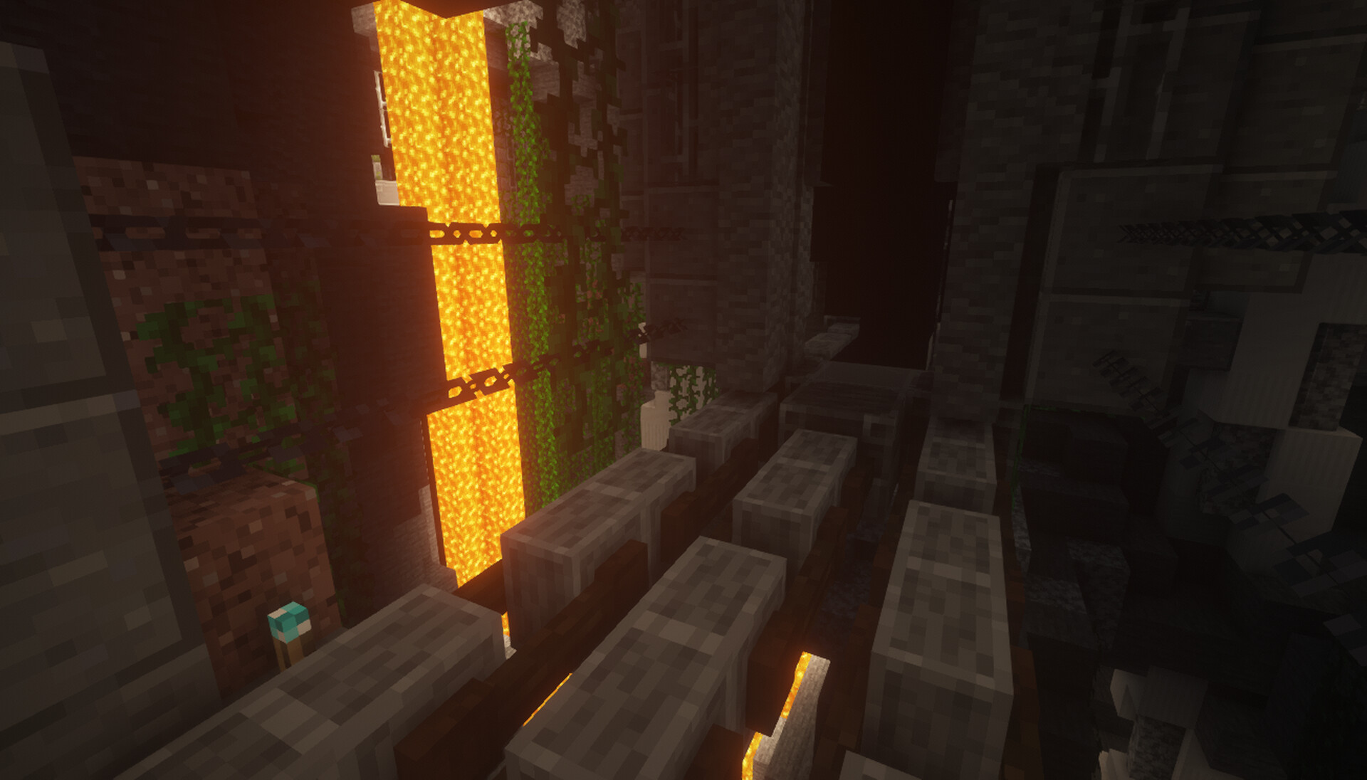 Dwarven Inspired Stronghold Dungeon Minecraft Map