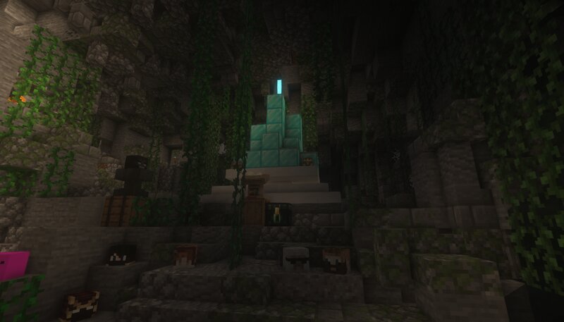 Dwarven Inspired Stronghold Dungeon Minecraft Map
