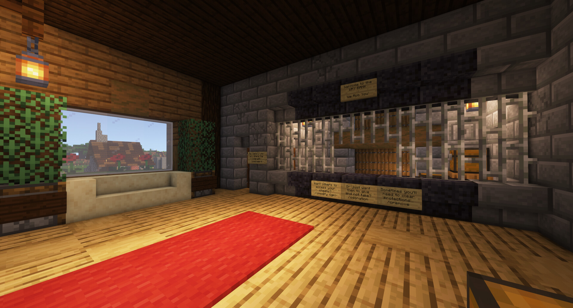 WRY (Medieval) Bank Minecraft Map