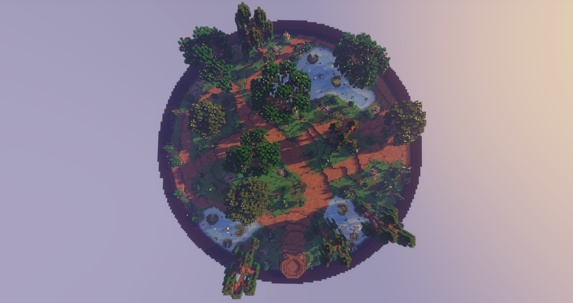 ｡⋆ Simple Natural Spawn 200x200 ｡⋆ Minecraft Map
