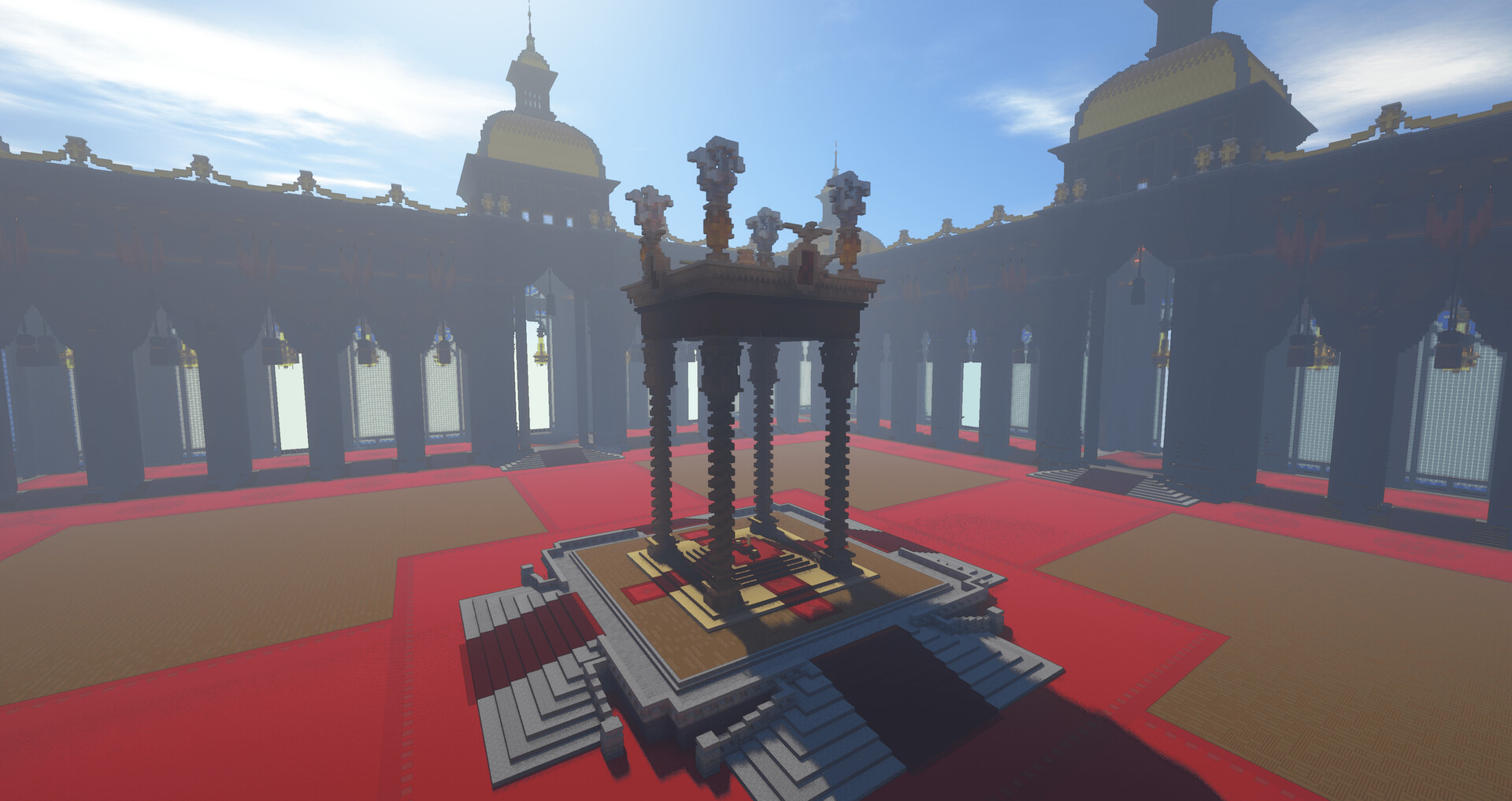THRONE ROOM / FULLY FINISHED / (VANILLA) 1.16.5 Minecraft Map