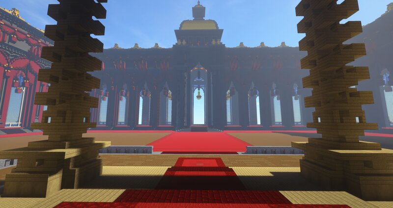 THRONE ROOM / FULLY FINISHED / (VANILLA) 1.16.5 Minecraft Map