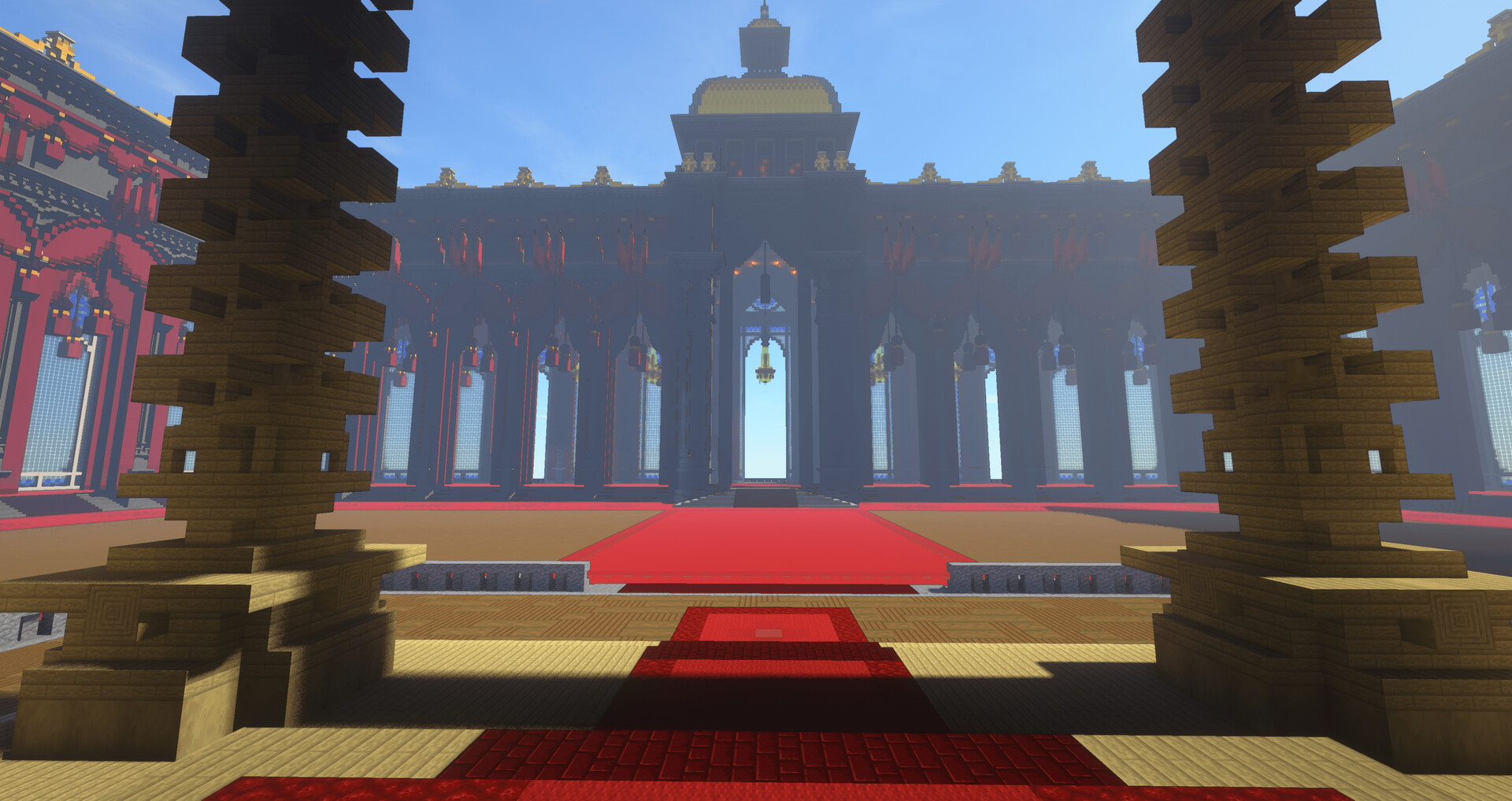 THRONE ROOM / FULLY FINISHED / (VANILLA) 1.16.5 Minecraft Map