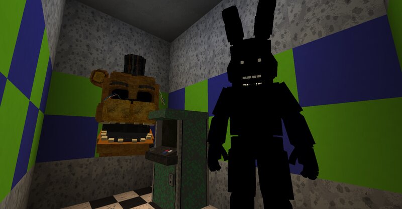 Every Single FNAF Location Minecraft Map