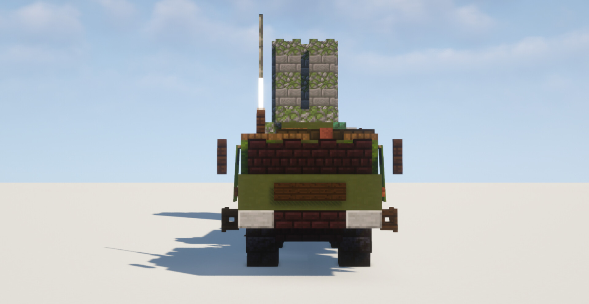 1.5:1 Scale S-400 Triumf / SA-21 Growler Missile System Minecraft Map