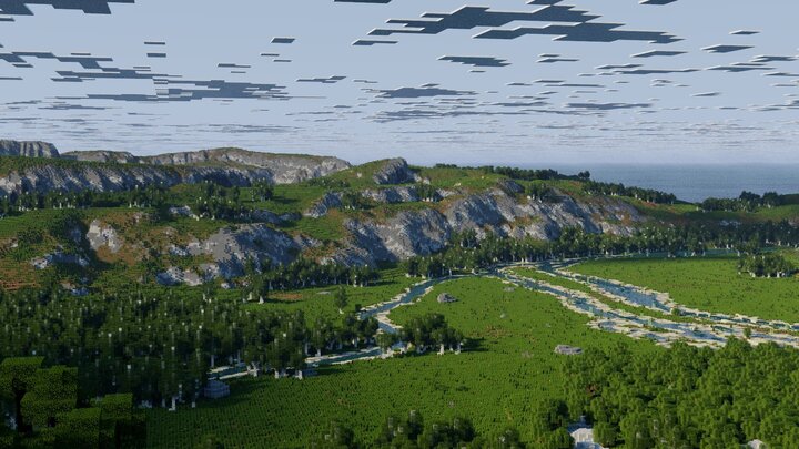 Depano - The rugged bright continent [4k, Download, 1.16+, Megabiome ...