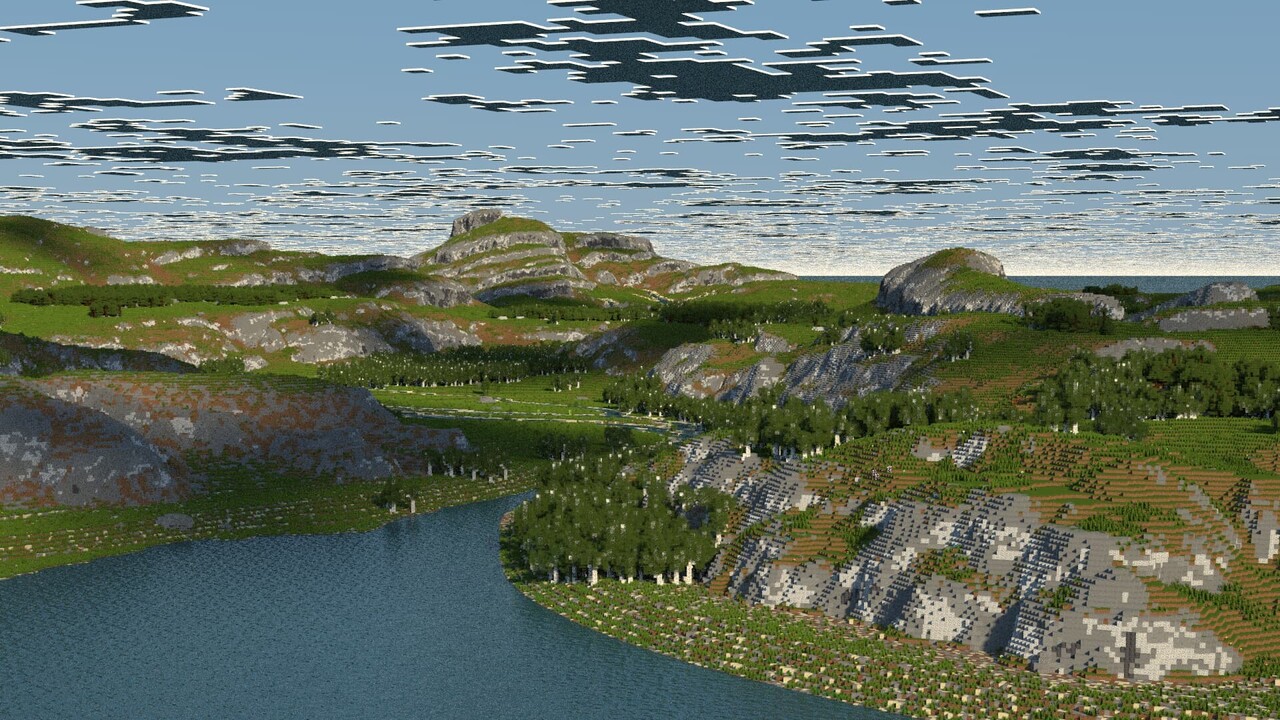 Depano - The rugged bright continent [4k, Download, 1.16+, Megabiome ...