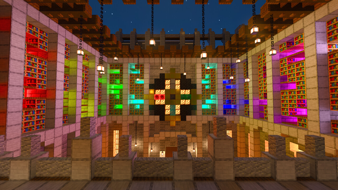 RTX Prism Castle Minecraft Map