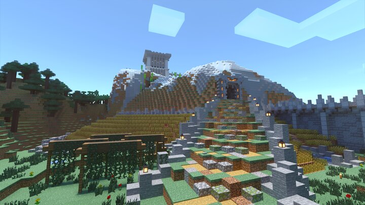 RTX Prism Castle Minecraft Map