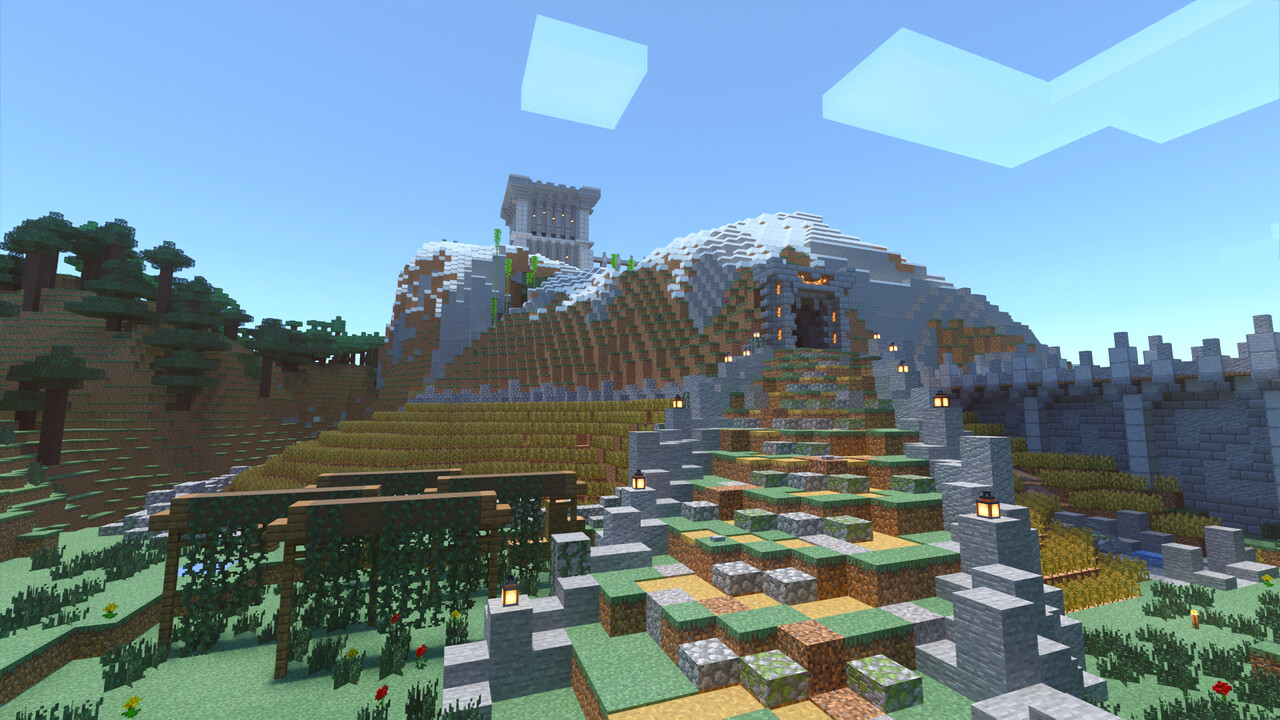 RTX Prism Castle Minecraft Map