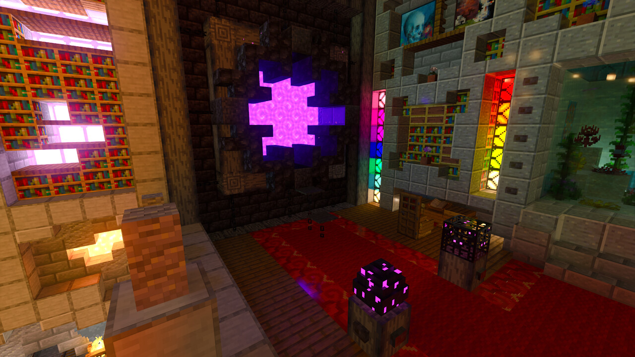 RTX Prism Castle Minecraft Map