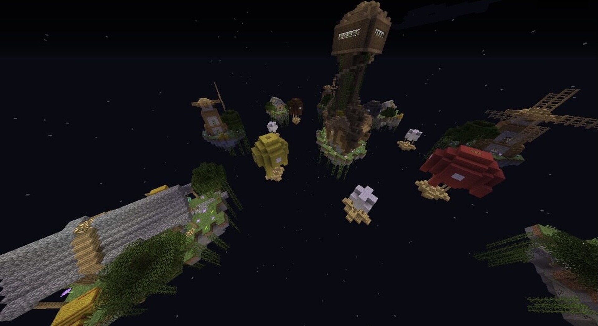 Skywars battle map Minecraft Map
