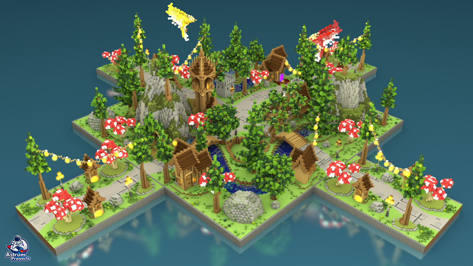 HCF Spawn MEDIEVAL Minecraft Map